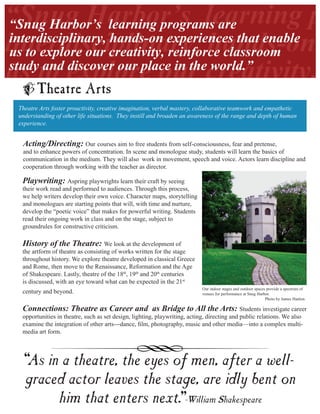 Snug Harbor Arts and Horticulture Curriculum | PDF