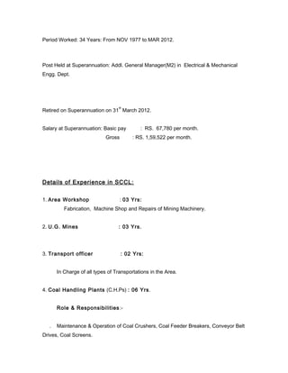 Yarlagadda D V Prasad | DOC | Civil Engineering Industry | Industries