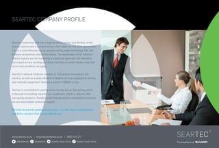 Seartec Company Profile | PPT
