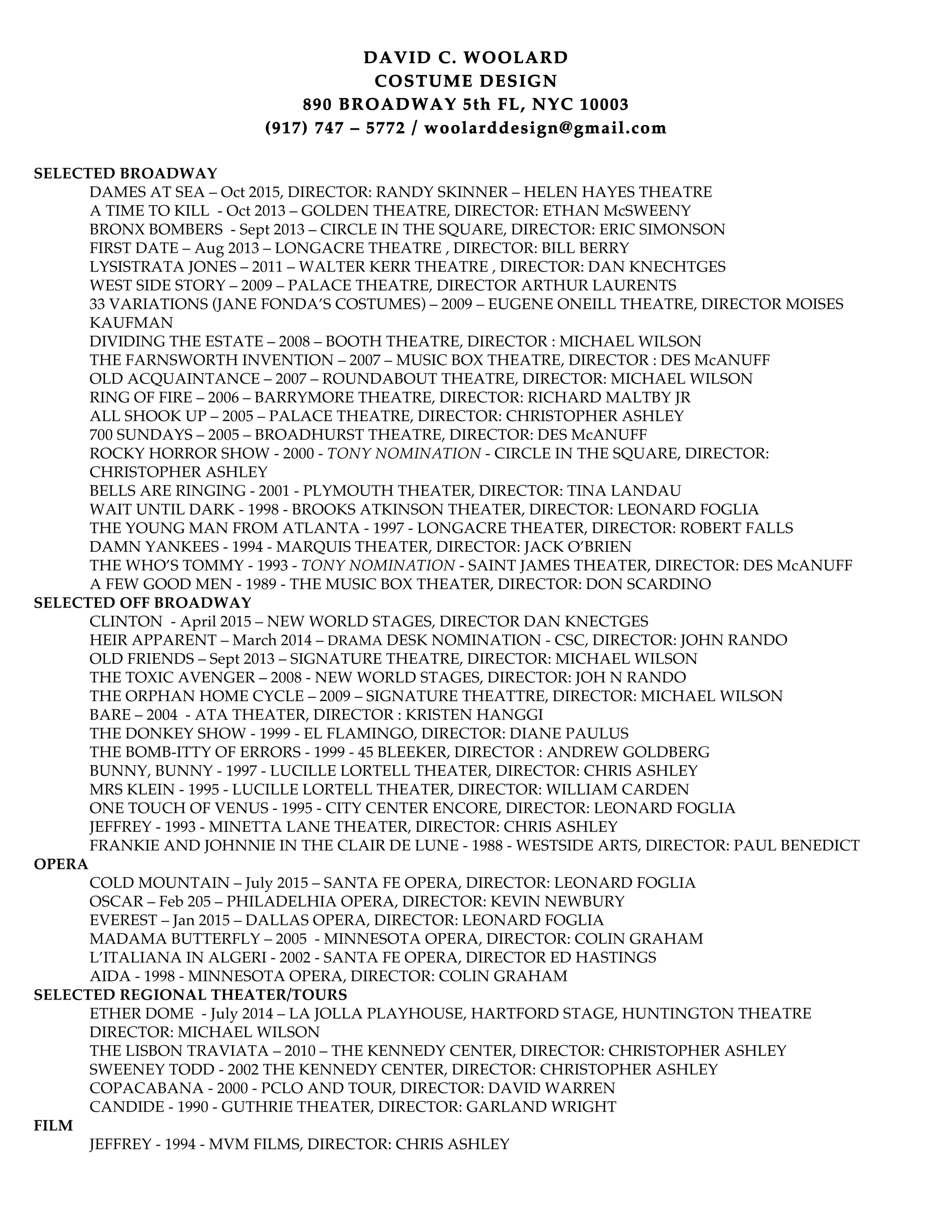 Printable Resume | PDF