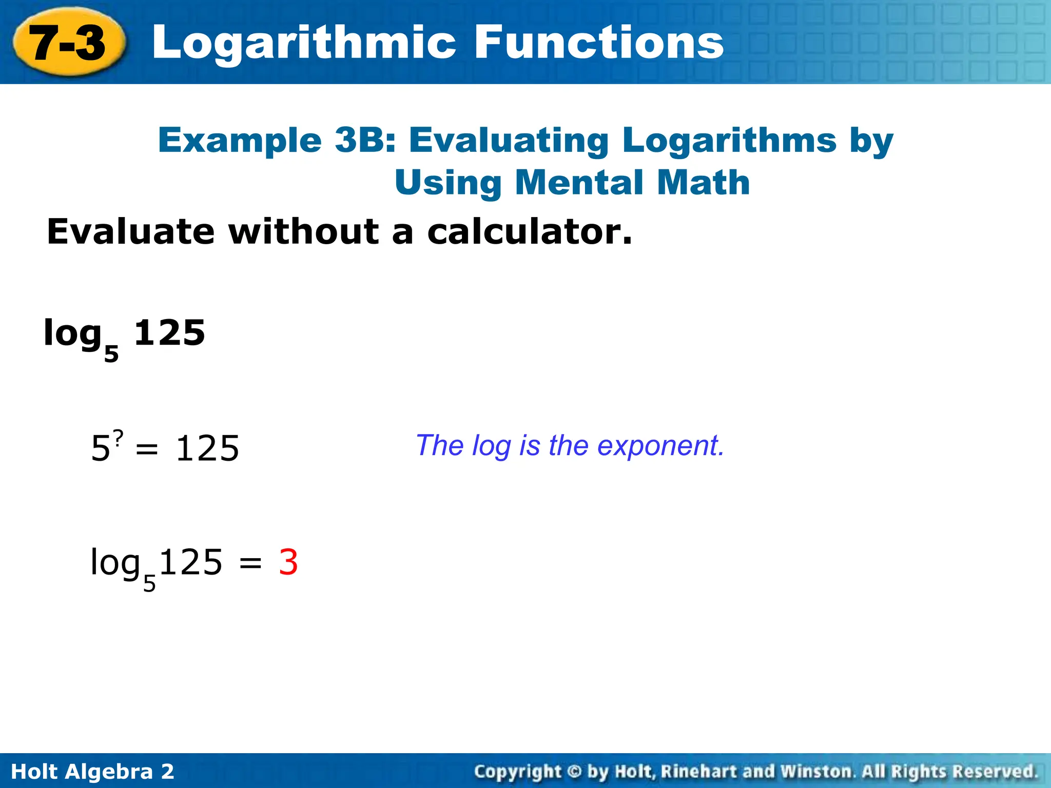 Introduction to logarithm 10th gradersss | PPT
