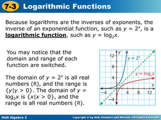 Introduction to logarithm 10th gradersss | PPT