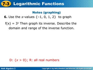 Introduction to logarithm 10th gradersss | PPT
