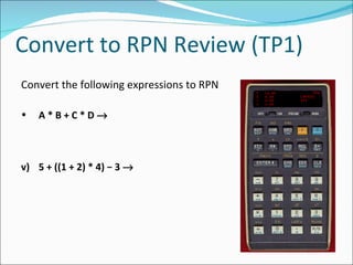 A2 Computing Reverse Polish Notation Part 2 | PPT