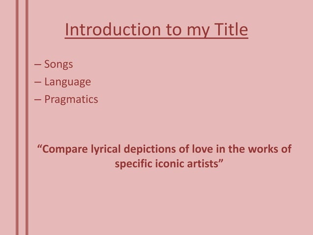 A2 Coursework Task 1 | PPTX