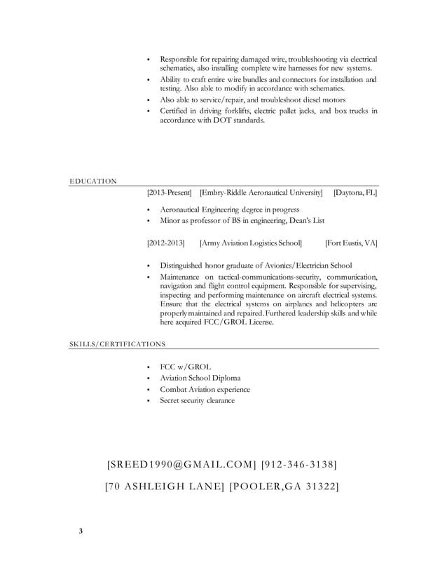 Reed Resume | PDF
