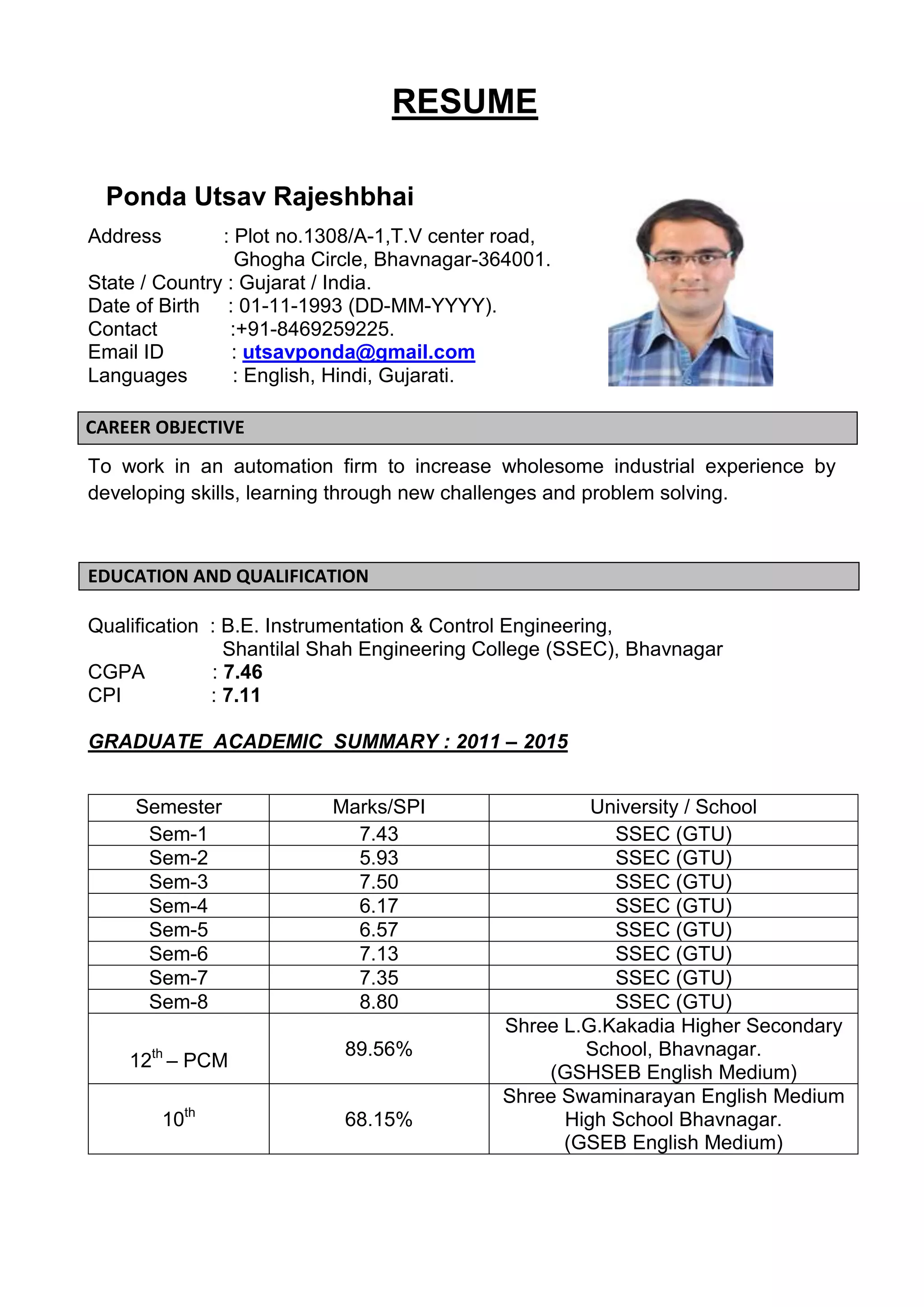 2016resume | PDF | Business | Business and Finance
