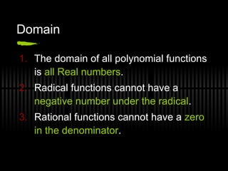 A2 Domain and Range | PPT