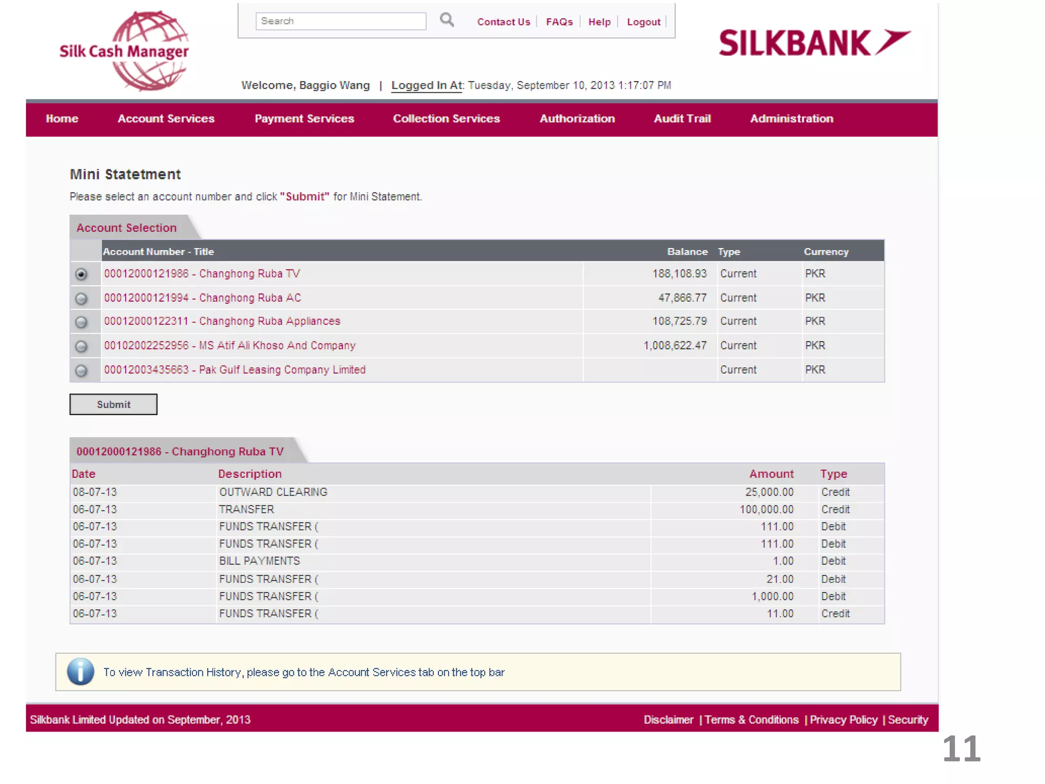 Silk Cash Manager Features | PPT