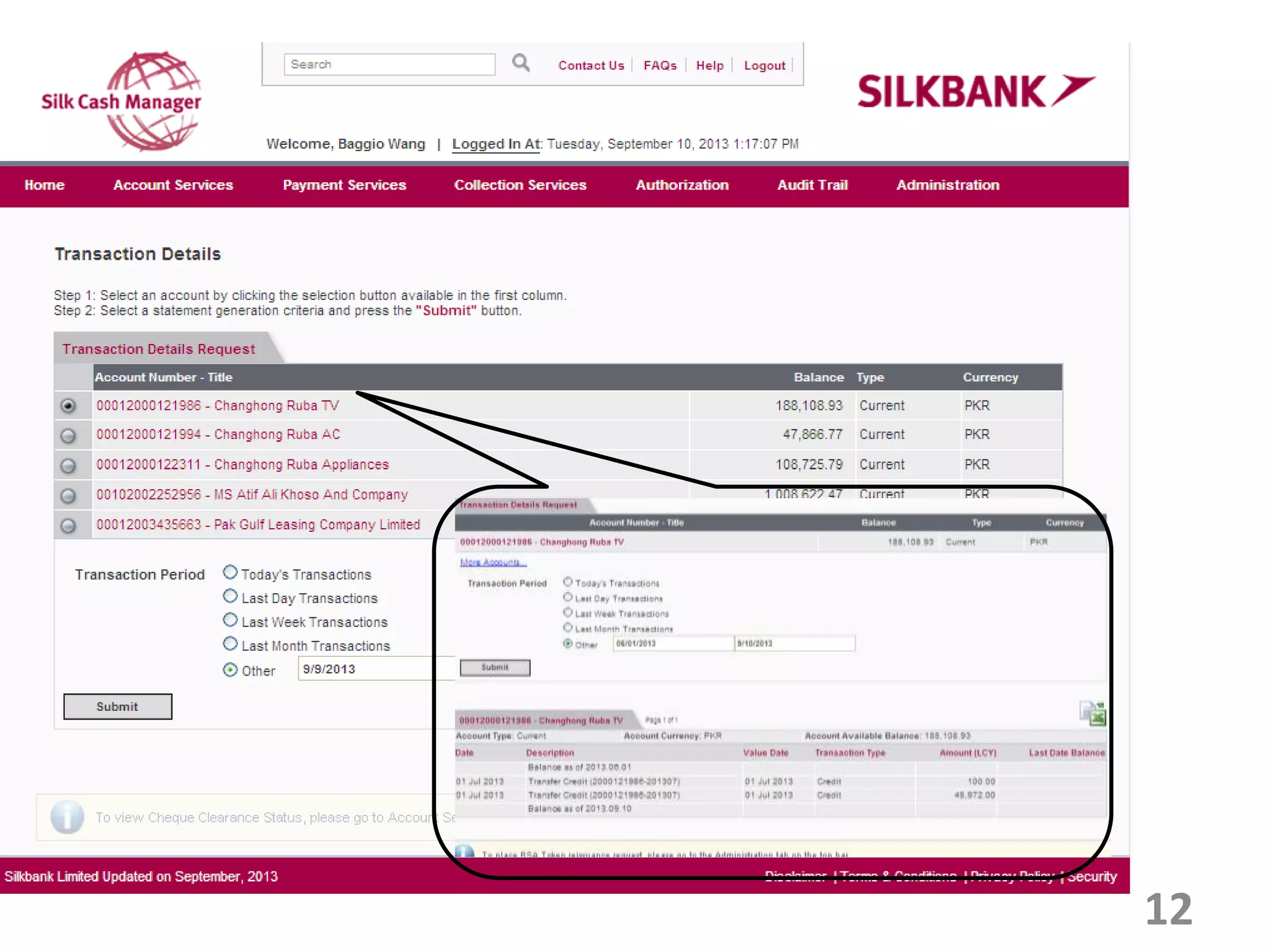 Silk Cash Manager Features | PPT