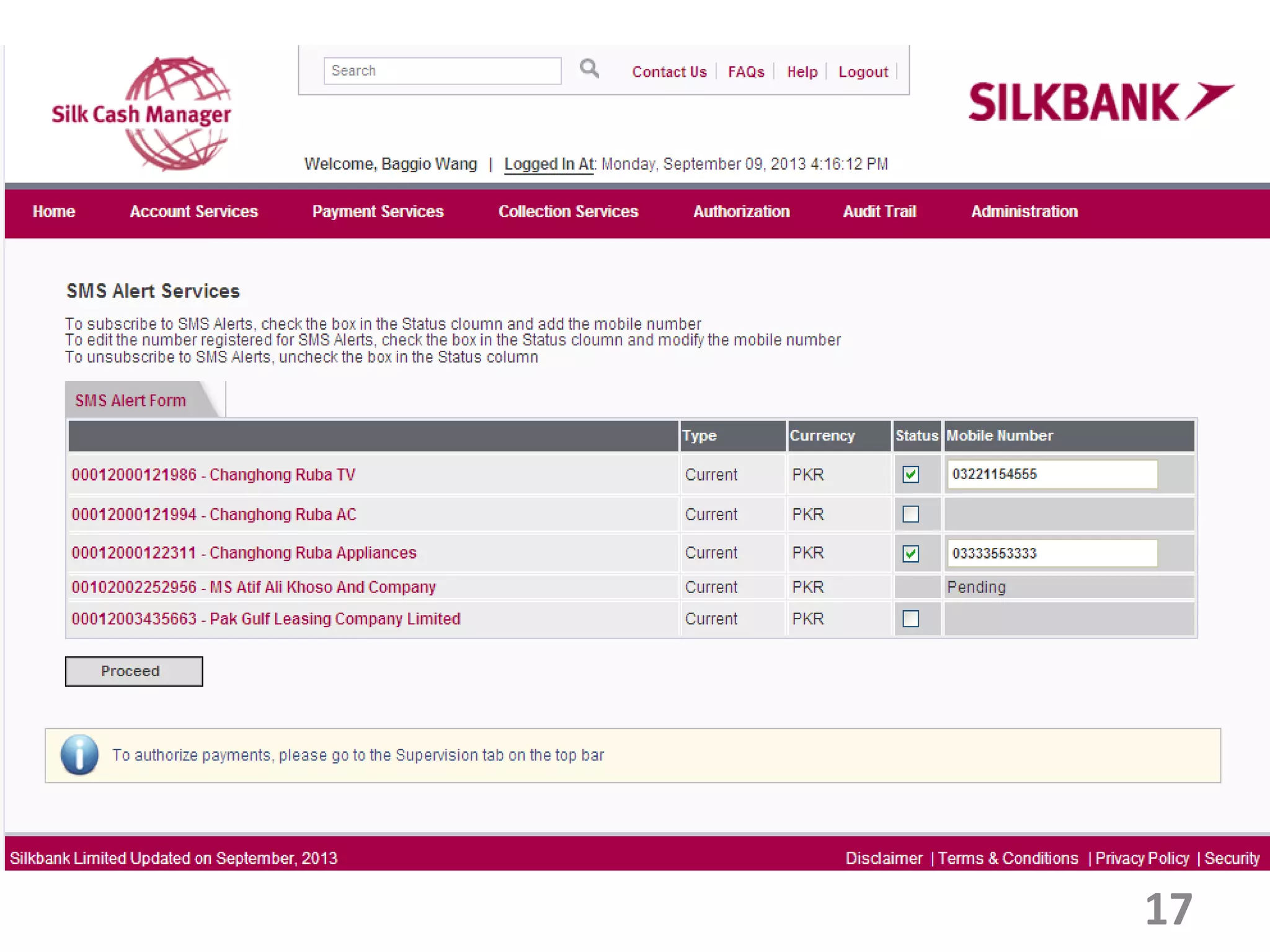 Silk Cash Manager Features | PPT