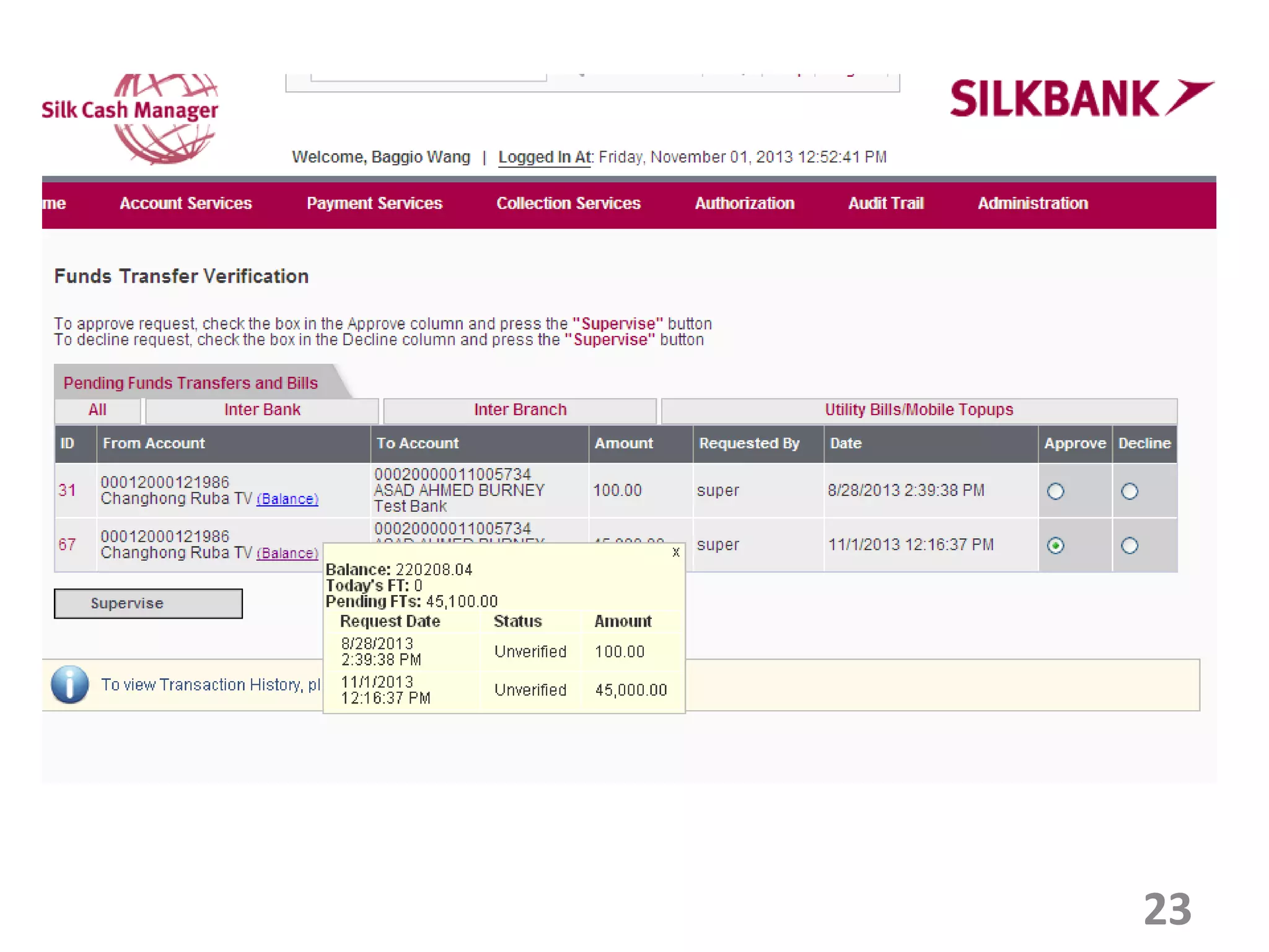 Silk Cash Manager Features | PPT