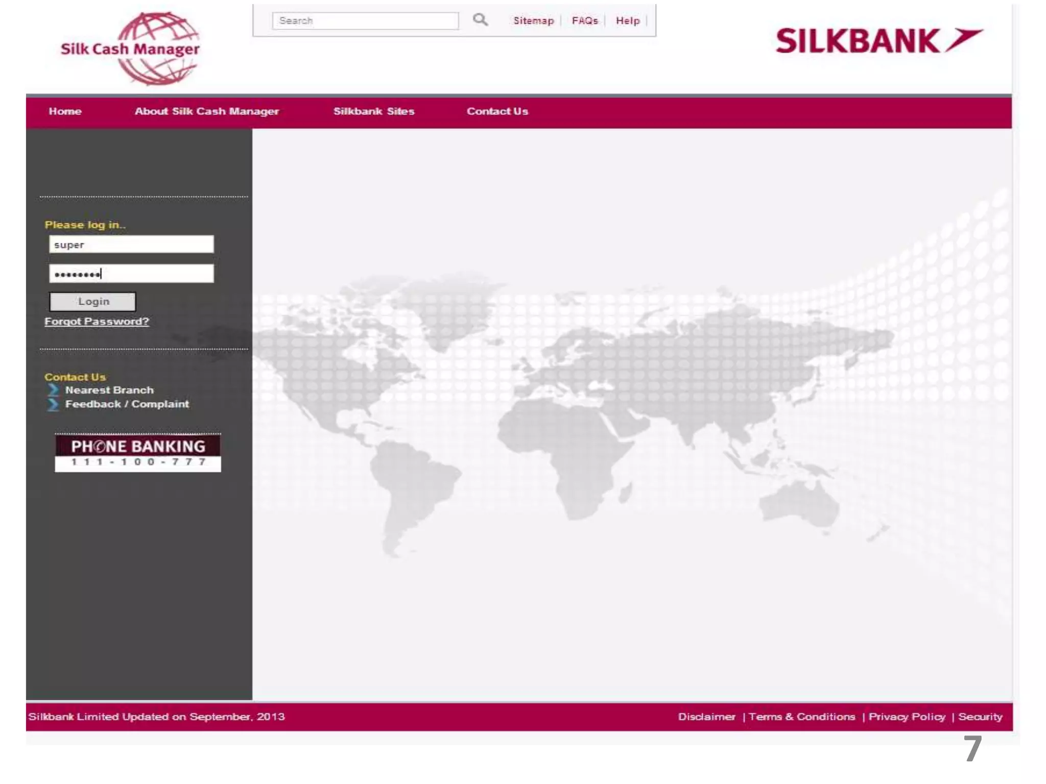 Silk Cash Manager Features | PPT
