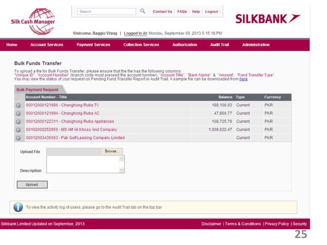 Silk Cash Manager Features | PPT