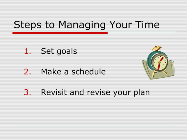 Time Management at workplace PPT | PPT