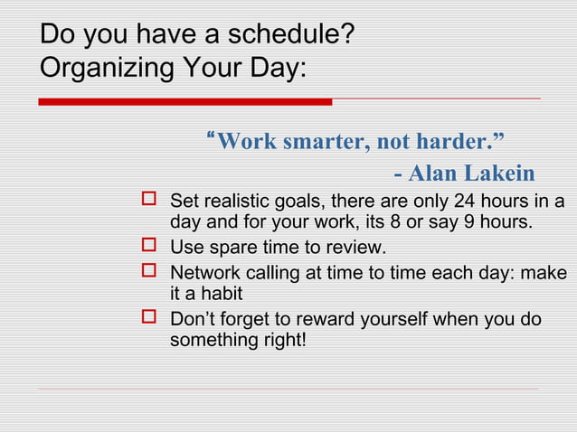 Time Management at workplace PPT | PPT