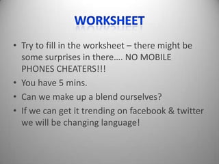 A2 english language word formation processes | PPTX