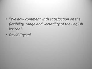 A2 english language word formation processes | PPTX