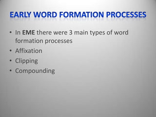 A2 english language word formation processes | PPTX