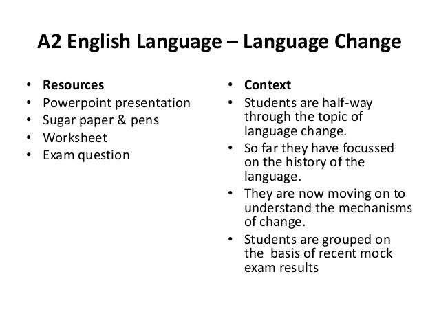 A2 english language word formation processes