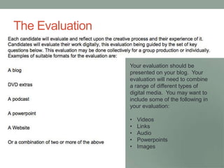 A2 evaluation | PPT
