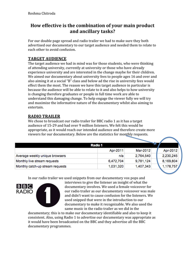A2 evaluation question 2 | PDF