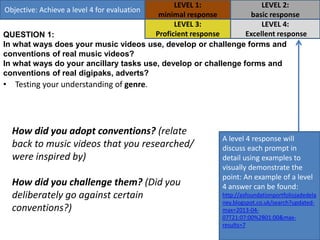 A2 evaluation tasks | PPTX