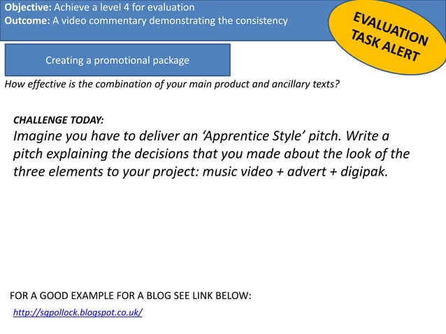 A2 evaluation tasks | PPTX