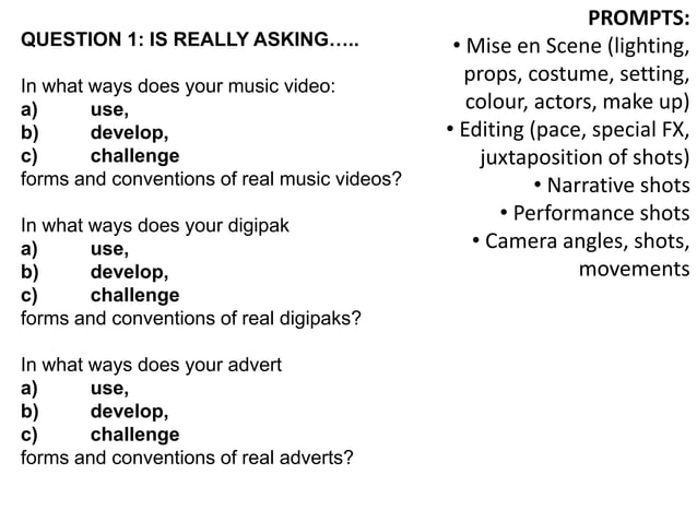 A2 evaluation tasks | PPTX