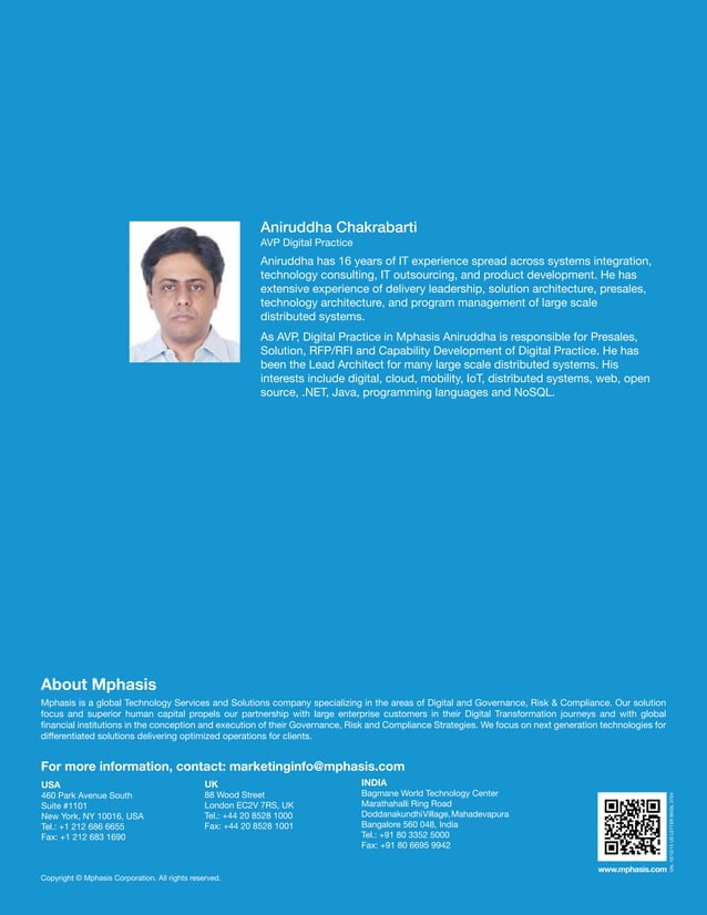 Mphasis Digital POV - Emerging Open Standard Protocol stack for IoT ...