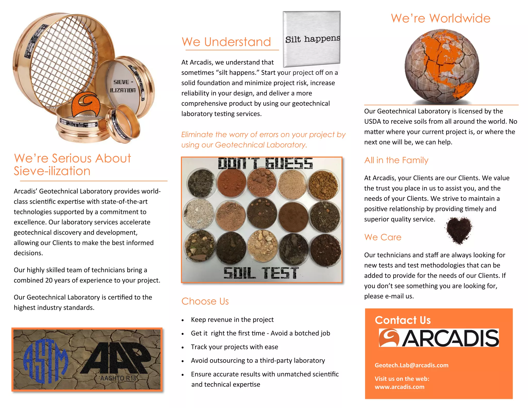 Geotech Lab Brochure 2017 | PDF
