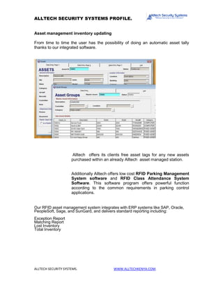 alltech profile | PDF