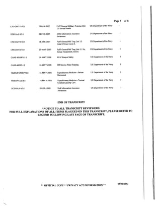 American Council Education Registry Transcripts | PDF