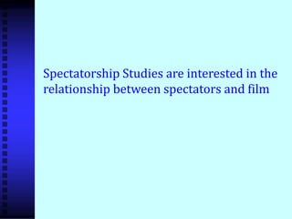 A2 film fm4 b spectatorship introductory film clips (examples) | PPT