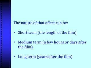 A2 film fm4 b spectatorship introductory film clips (examples) | PPT