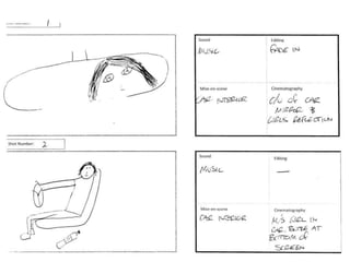 A2 Film Storyboard | PPTX | Screenwriting | Content Production