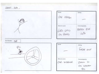 A2 Film Storyboard | PPTX | Screenwriting | Content Production