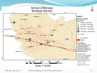 Thematic Mapping of School Network | PPTX