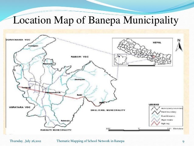 Thematic Mapping of School Network