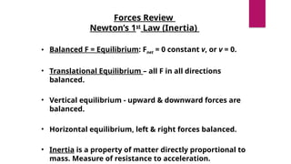 A2 FORCES PART A.pptx IB physics mechanics | PPTX