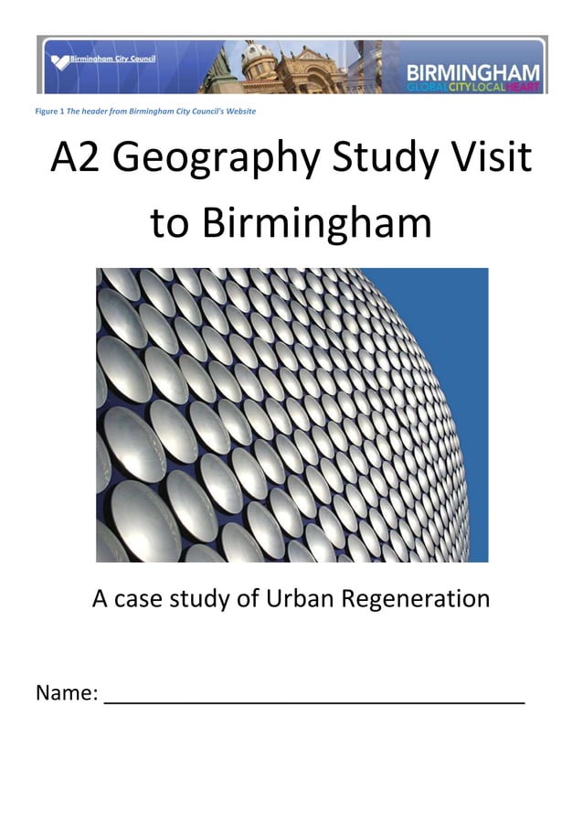 A2 Geography Urban Regeneration Booklet | DOCX | Landscaping | Home ...