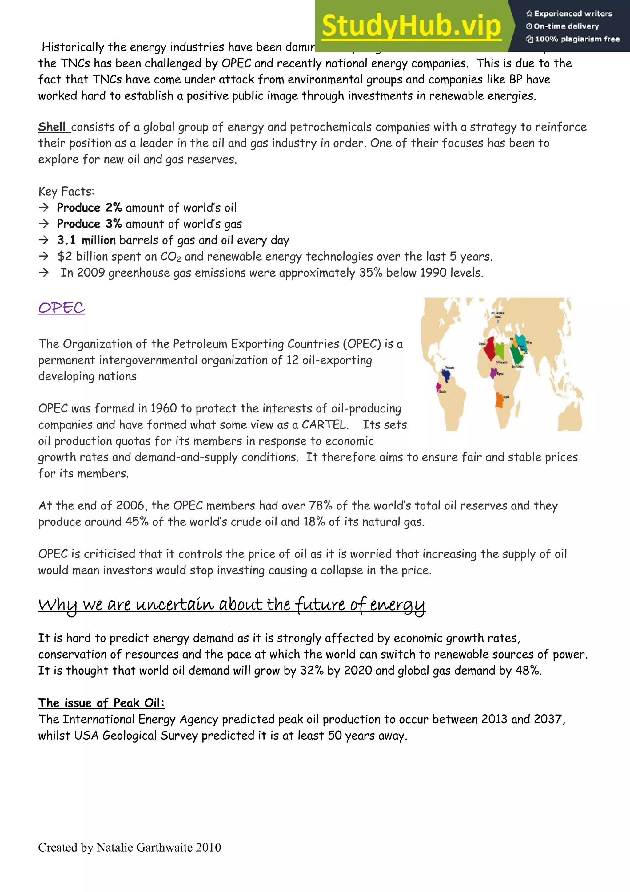 A2 GEOGRAPHY REVISION GUIDE EDEXCEL | PDF