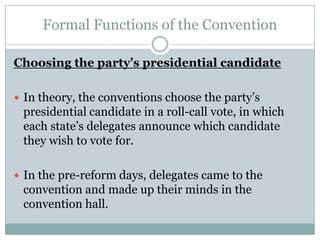 A2 G&P national party conventions | PPT