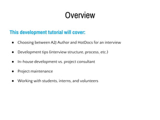 A2J Author vs HotDocs | PPTX | Technology & Computing