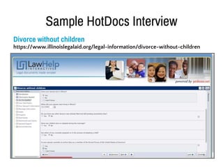 A2J Author vs HotDocs | PPTX | Technology & Computing