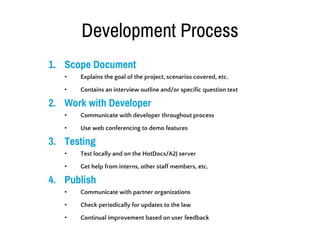 A2J Author vs HotDocs | PPTX | Technology & Computing
