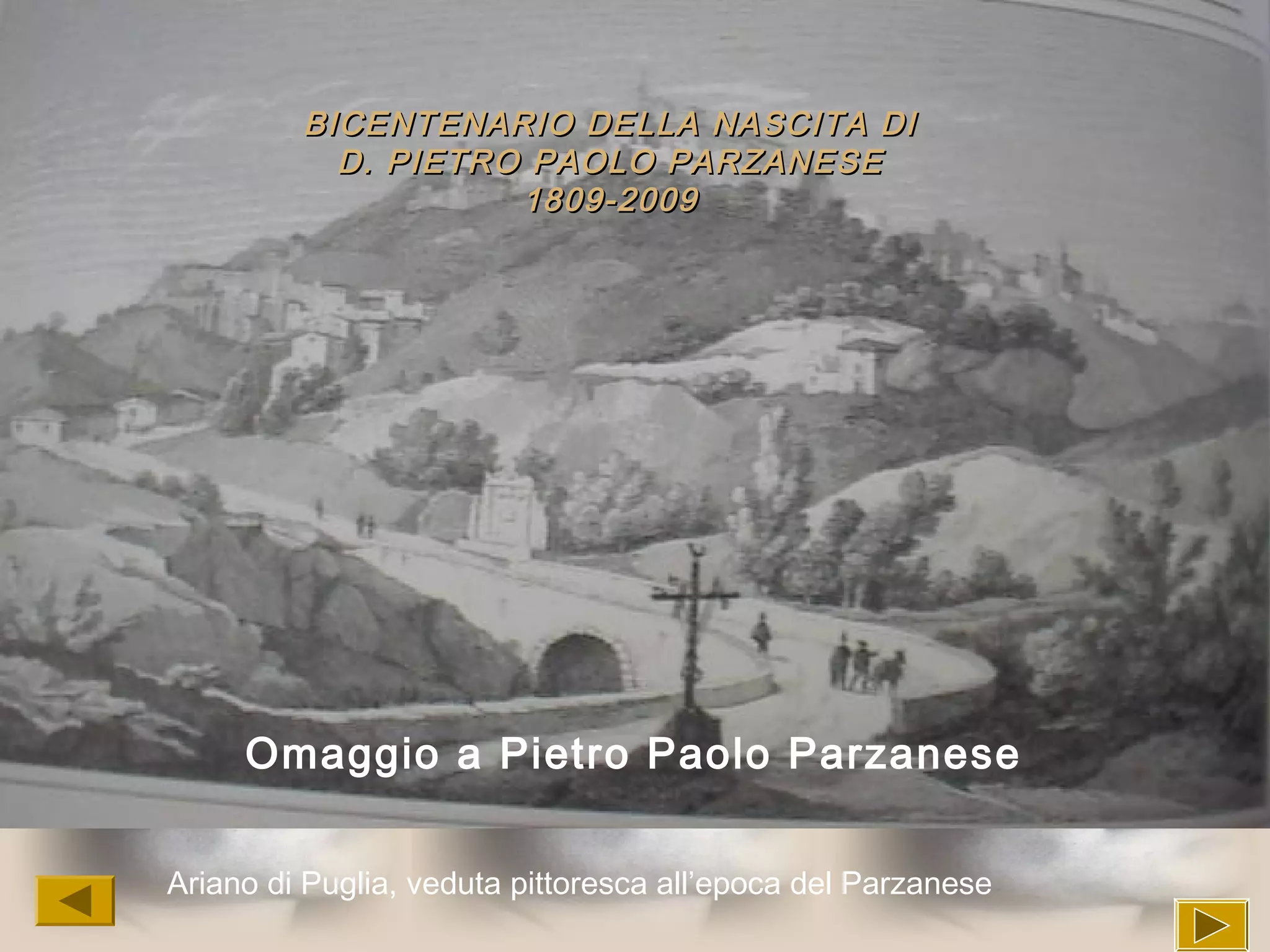 Parzanese bicentenario Don Pietro Paolo Parzanese | PPT