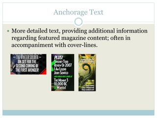 A2 Magazine Front Cover Conventions | PPT