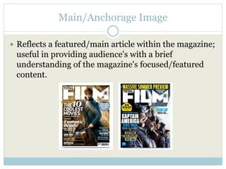 A2 Magazine Front Cover Conventions | PPT