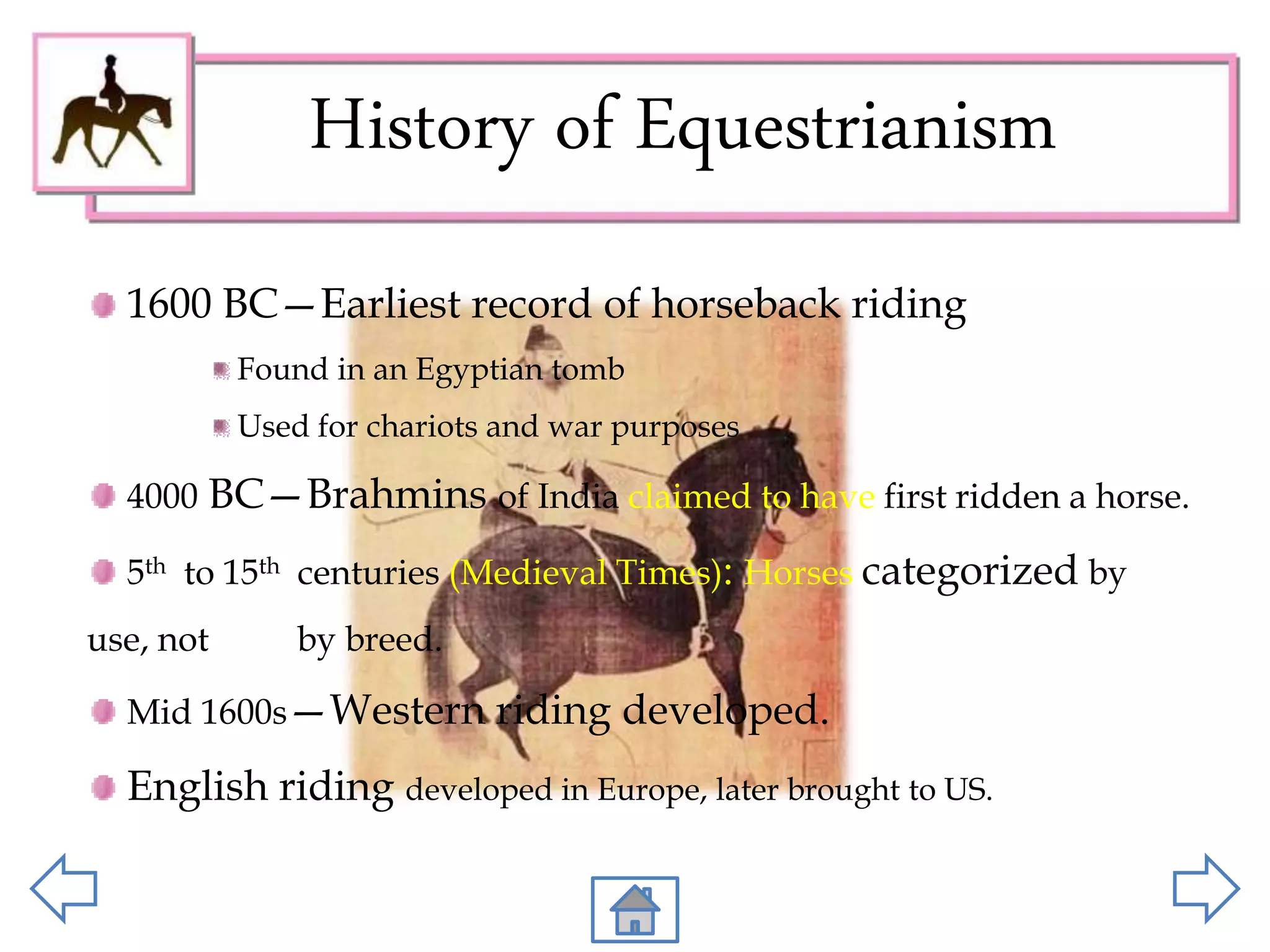 Equestrainism: Horse Riding | PPTX